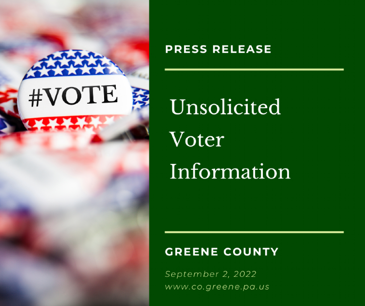 Unsolicited Voter Information